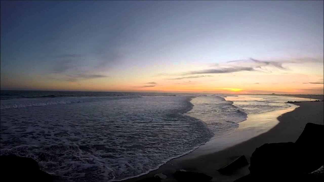 Sunset at the Jersey Shore Holgate LBI - YouTube