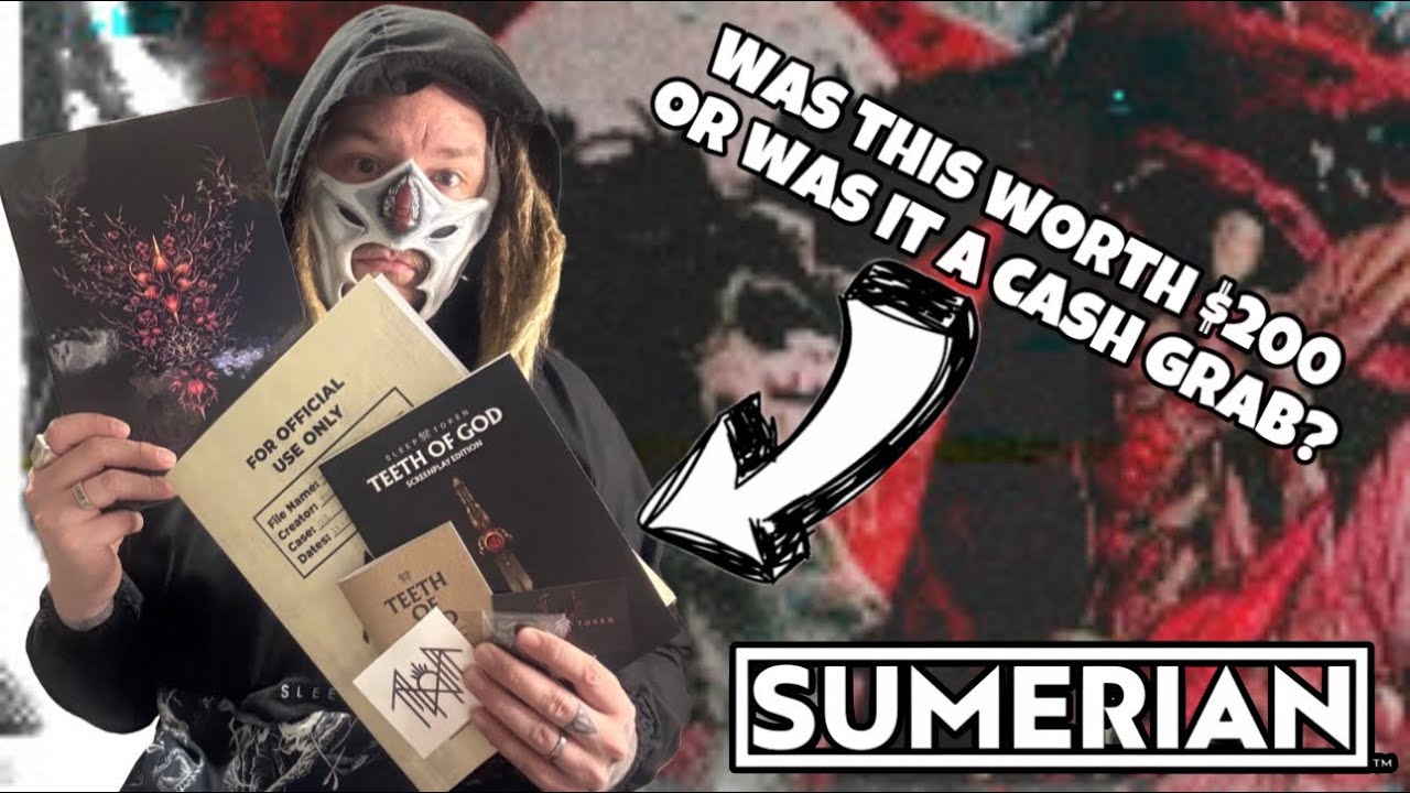 Sleep Token - Sumerian Tier 4 Comic Unboxing & Review - YouTube