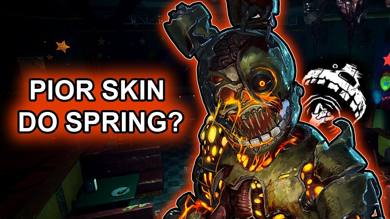 ANALISANDO e JOGANDO com a Skin BLIGHTED SPRINGTRAP! - Dead By Daylight ...