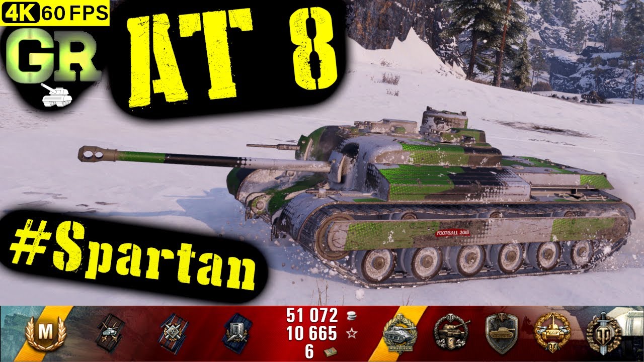 World of Tanks AT 8 Replay - 8 Kills 2.8K DMG(Patch 1.4.1) - YouTube