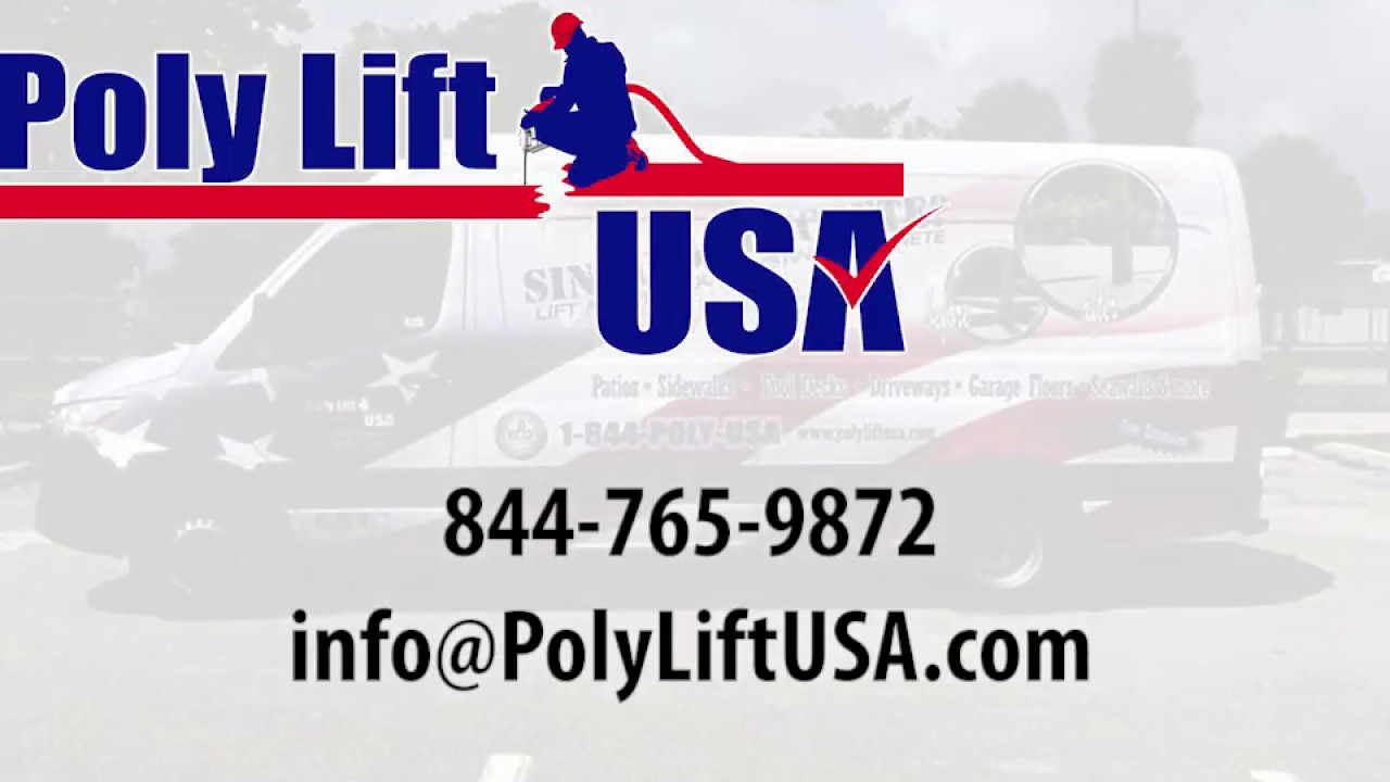 Concrete Repair Services Using Eco-Friendly Polyurethane With Poly Lift ...