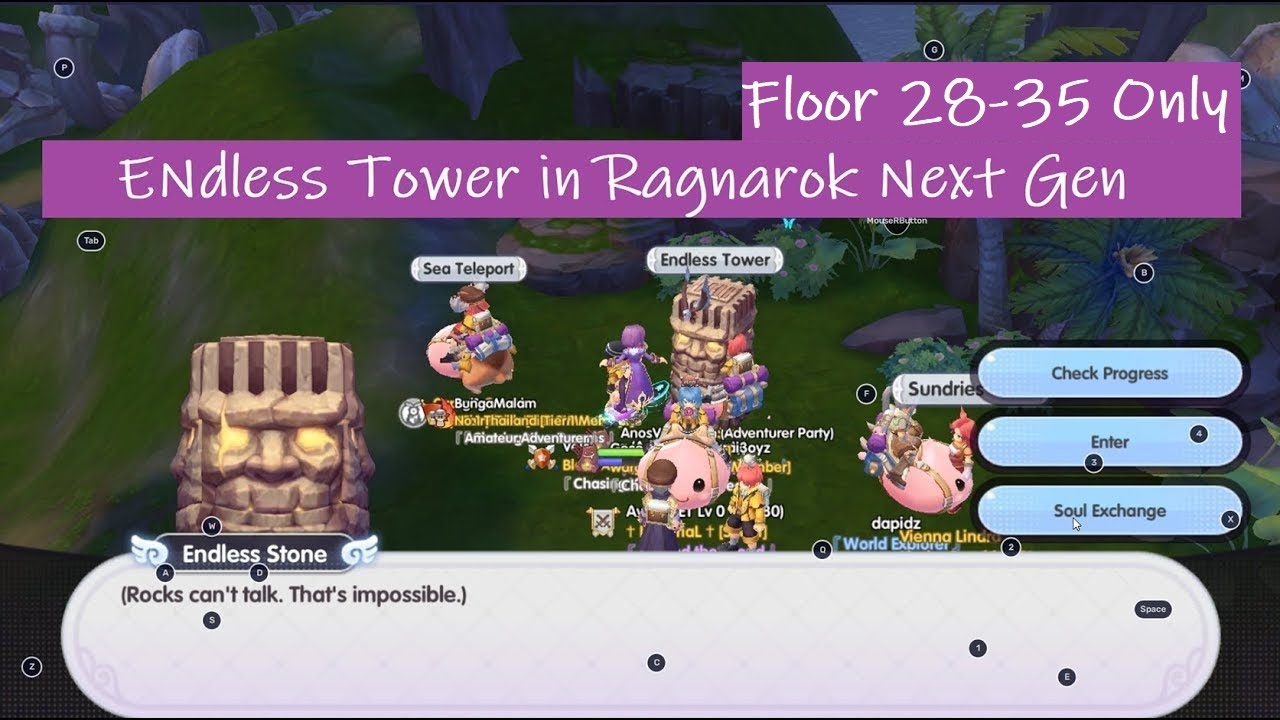 Floor 28-35 with Tips, Rewards and How to Go to Endless Tower in ...