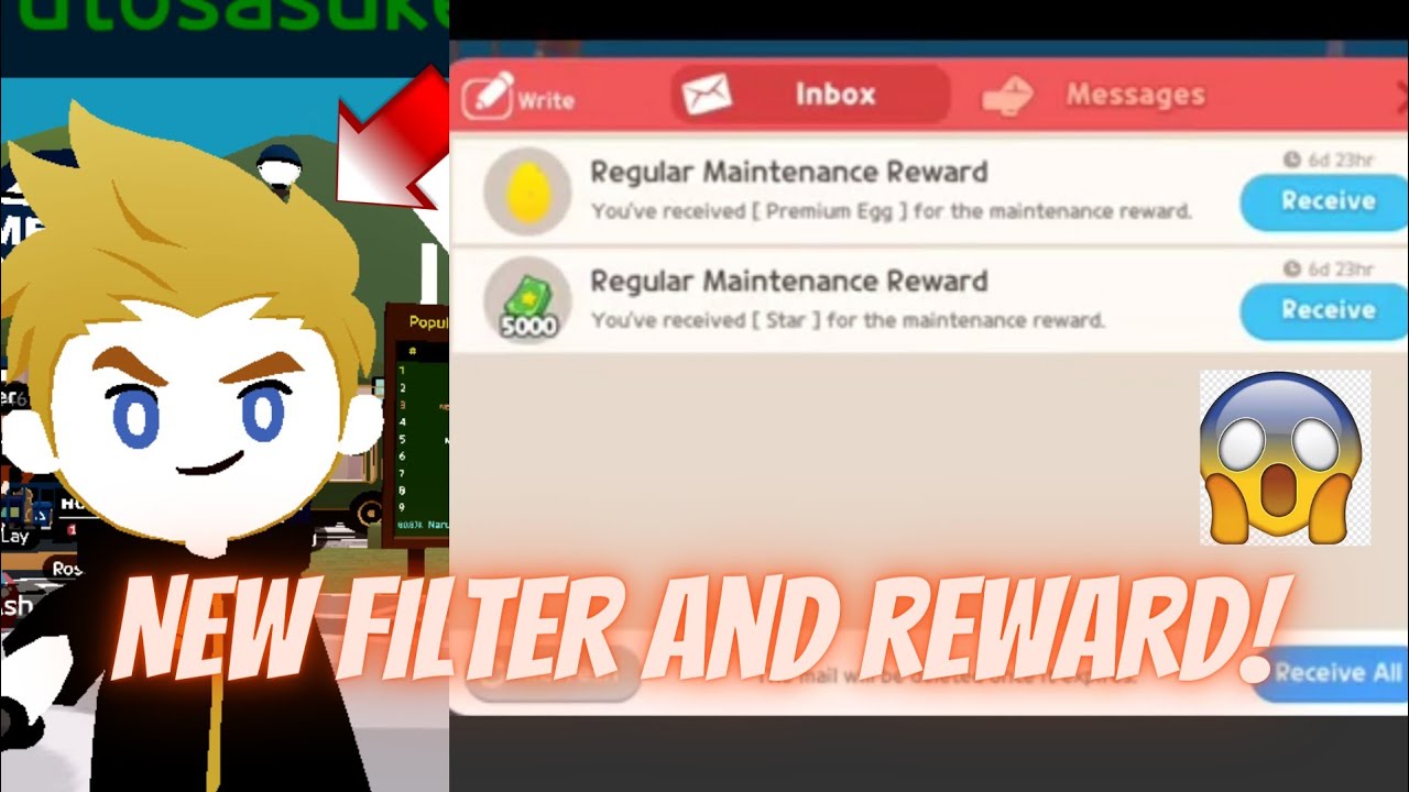 New Filter! 😱 | Maintenance Reward | Play together - YouTube