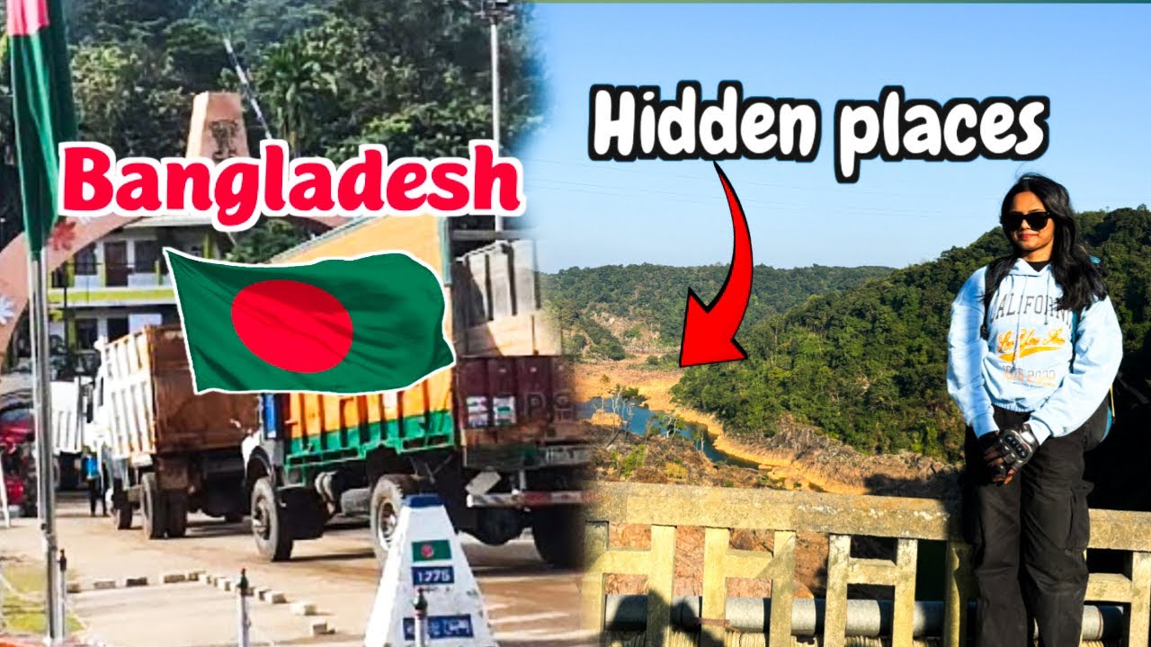 Bangladesh border | Hidden place umrangso dam | Meghalaya ride - YouTube