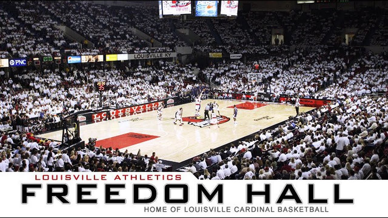 2010 LOUISVILLE CARDINALS BASKETBALL LAST FREEDOM HALL GAME - YouTube