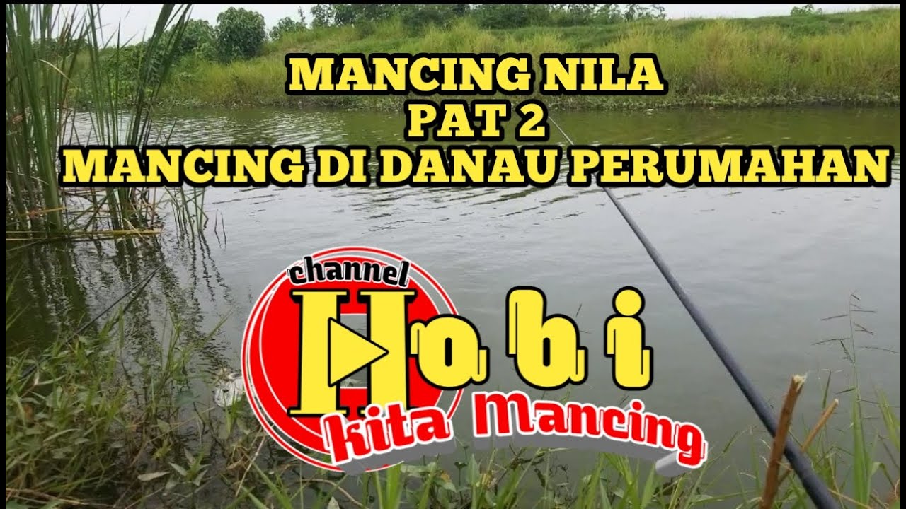 Mancing nila Part 2 Di Danau perumahan tambun - YouTube