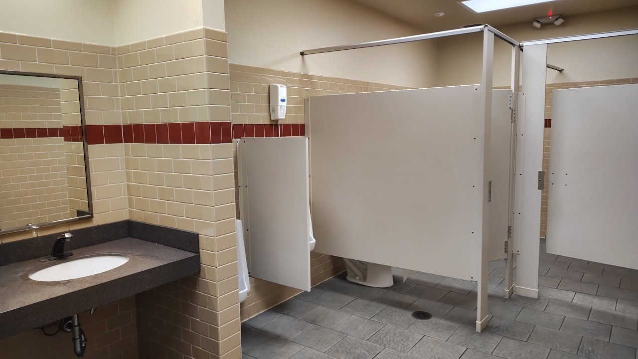 792. Library Mens Restroom Full Shoot! - YouTube