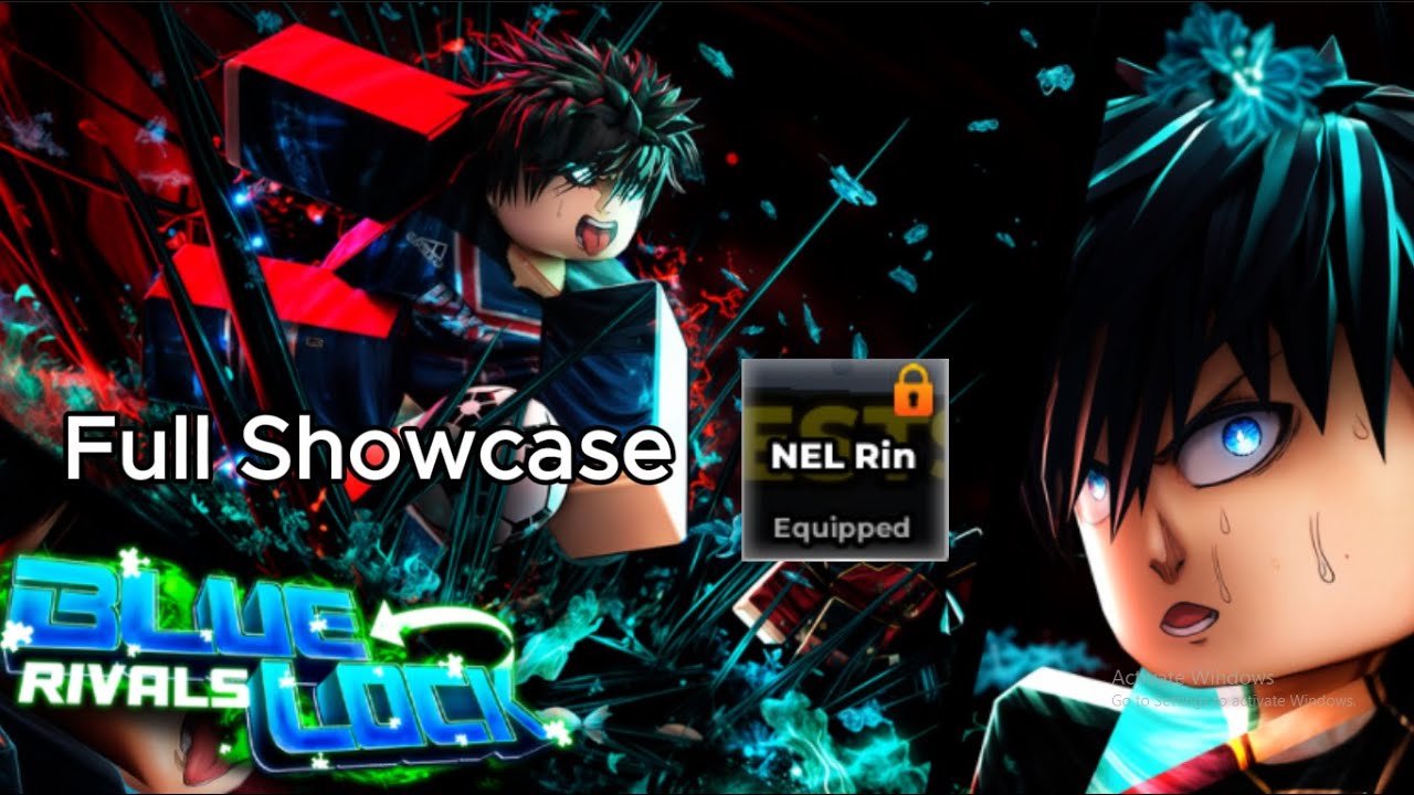 Full Showcase Nel Rin (The Destroyer) Blue Lock Rivals - YouTube