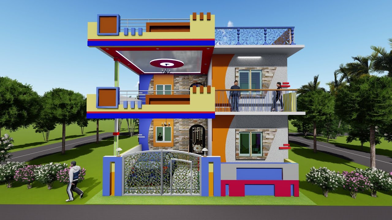 30x40 House Design 3d | 30x40 House Design | 30x40 house plan | 30x40 ...