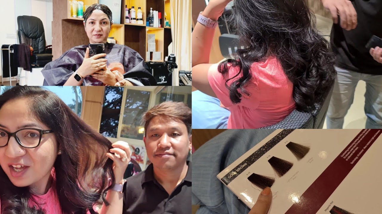Epic Hair Transformation | Hair Colour & Hair Cut Vlog | Enjoy Preeti ...