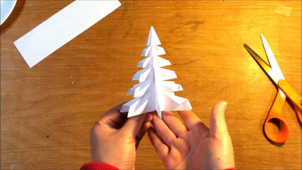 How to make an origami Christmas tree (Chinese instruction) - YouTube