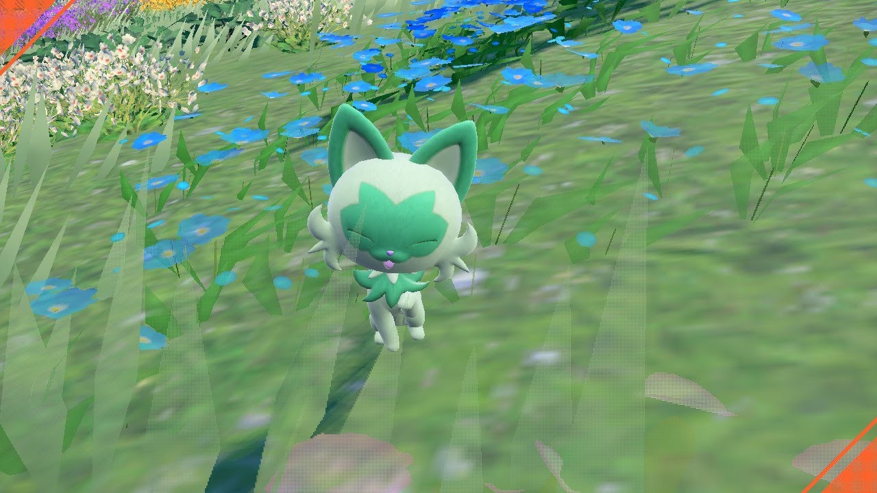 Pokemon Scarlet Shiny Sprigatito in 913 Eggs - YouTube