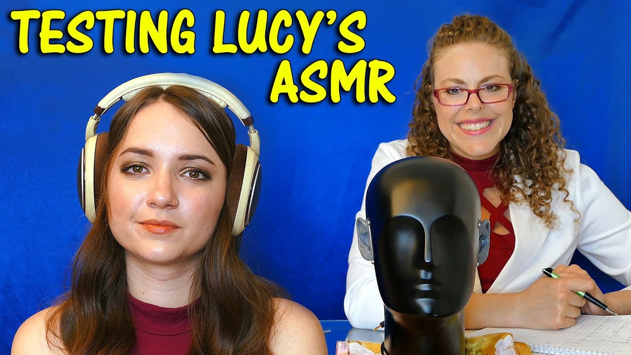 Real Time Top 10 ASMR Tingles Test on Lucy by Doctor Slumberland ...