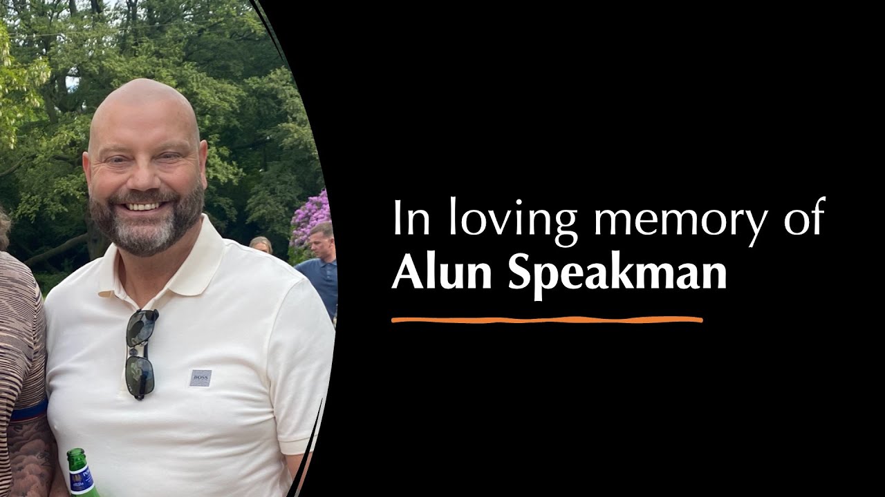 In loving memory of Alun Speakman - YouTube