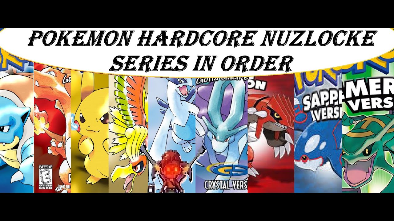 Race to the Nuzlocke Hall of Fame | Pokemon SeriesLocke | Grief Going ...
