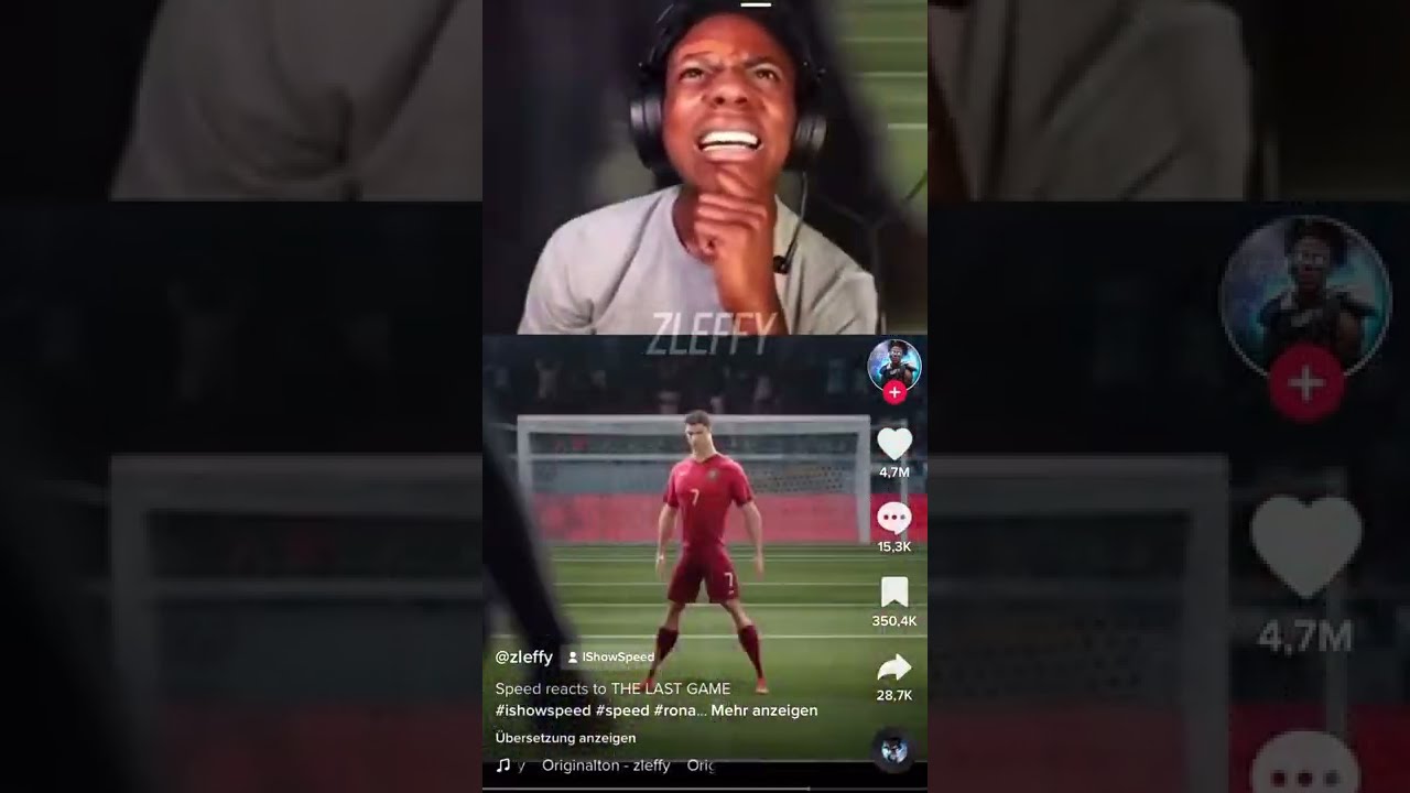 Speed reaction on nike football🤣 | #ishowspeed - YouTube