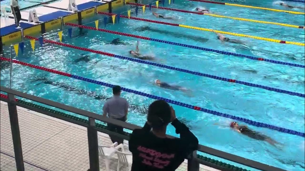 関西学生冬季公認記録会 女子200m背泳ぎ 2組8レーン 山城夢芽 - YouTube