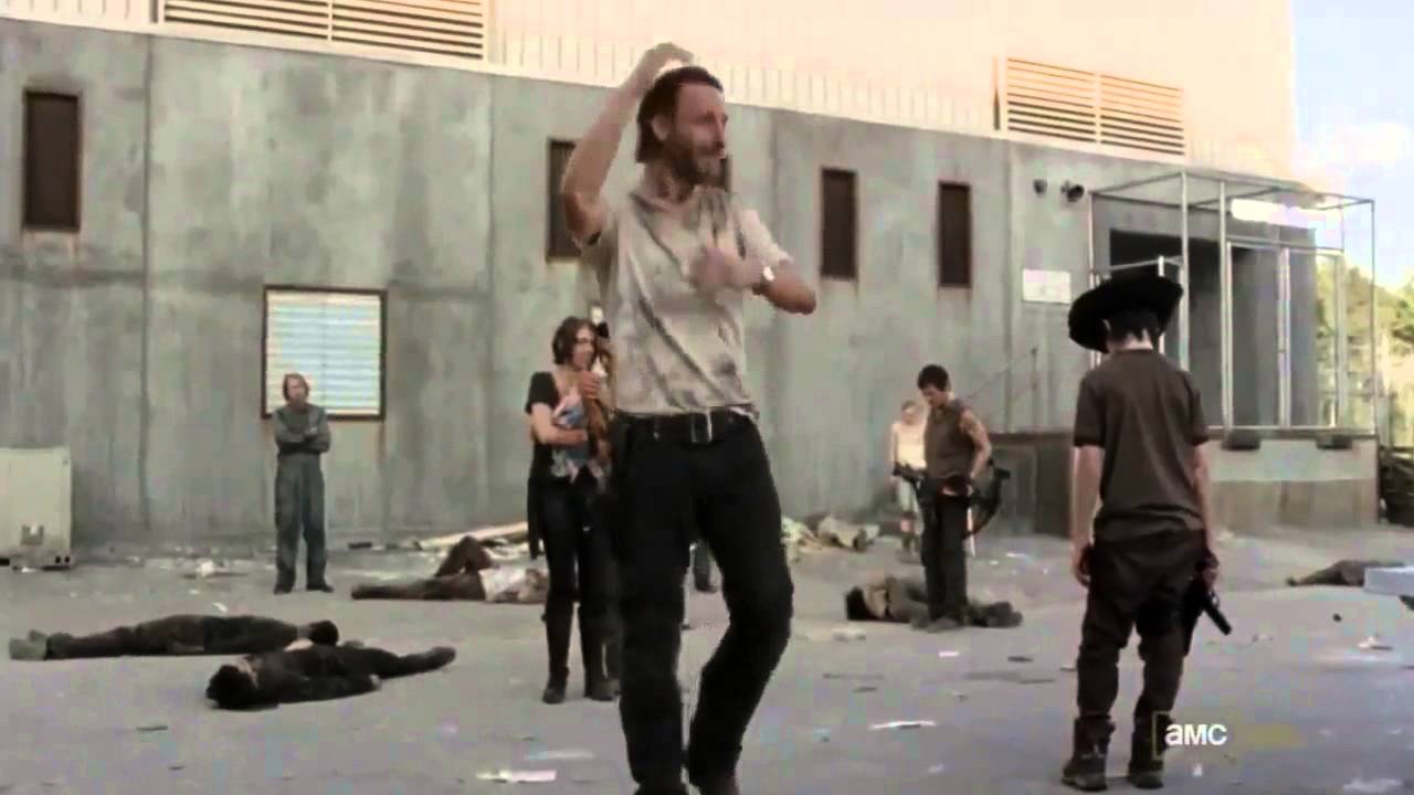 Rick finds out Carl is gay (The Walking Dead) - YouTube