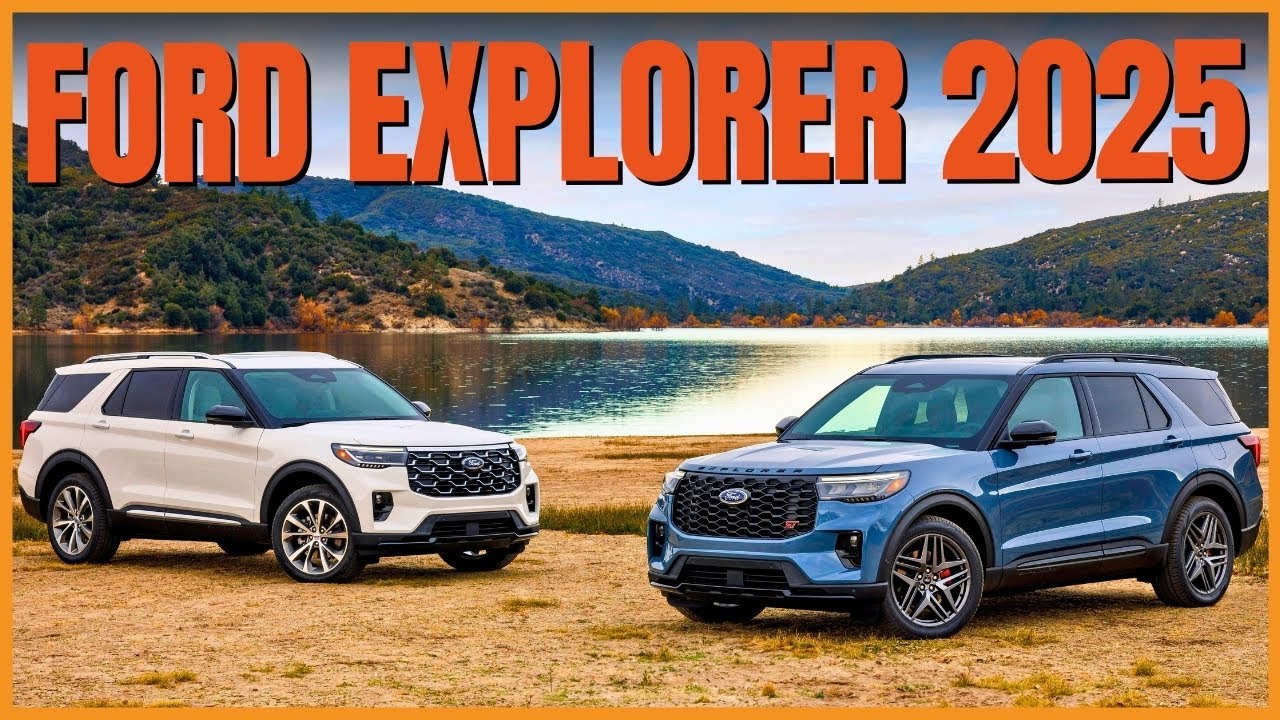FORD EXPLORER 2025 NAS VERSÕES PLATINUM E A ESPORTIVA ST E DEVE CHEGAR ...