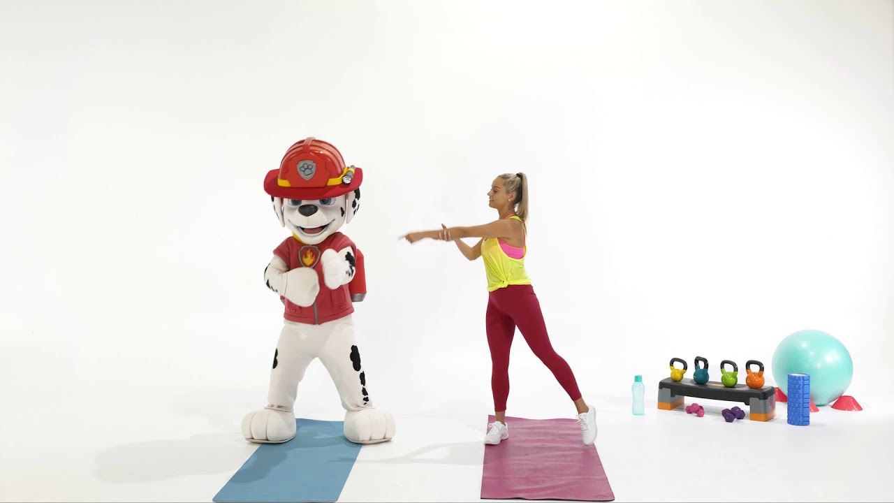 PAW Patrol Workouts with Marshall - YouTube