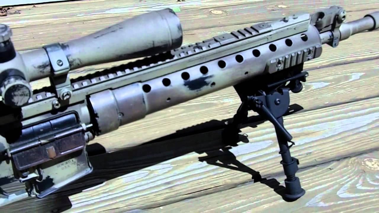 Airsoft SPR MK12 MOD 0 - YouTube
