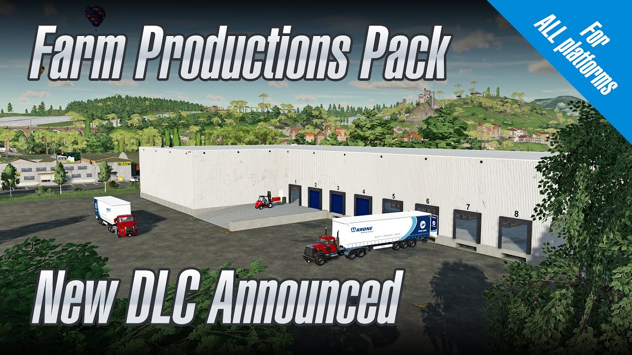 🚜🚚 NEW DLC Announced - Farm Productions - For ALL Platforms - FS22 🚜🚚 ...
