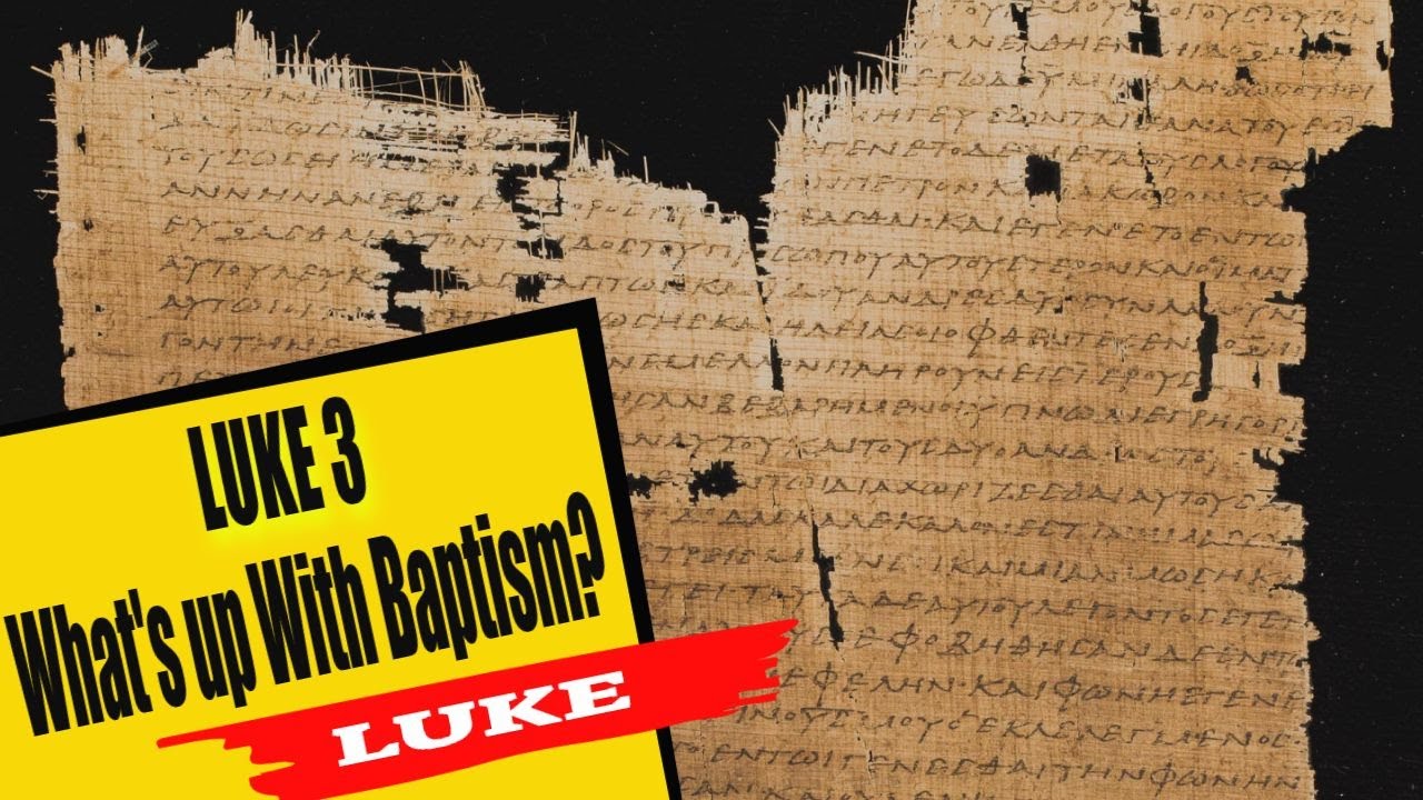 Luke 3 John Preaches a chilling message - YouTube