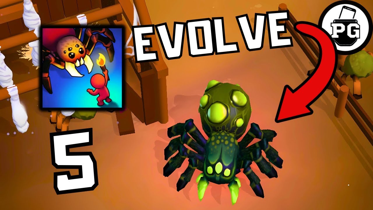 Venomous Spider Evolve On Level 7 🕷🕸 The Spider Nest: Eat the World ...