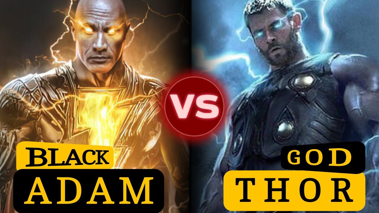Thor Vs Black Adam Death Battle with Full power Explained || Super Unum ...