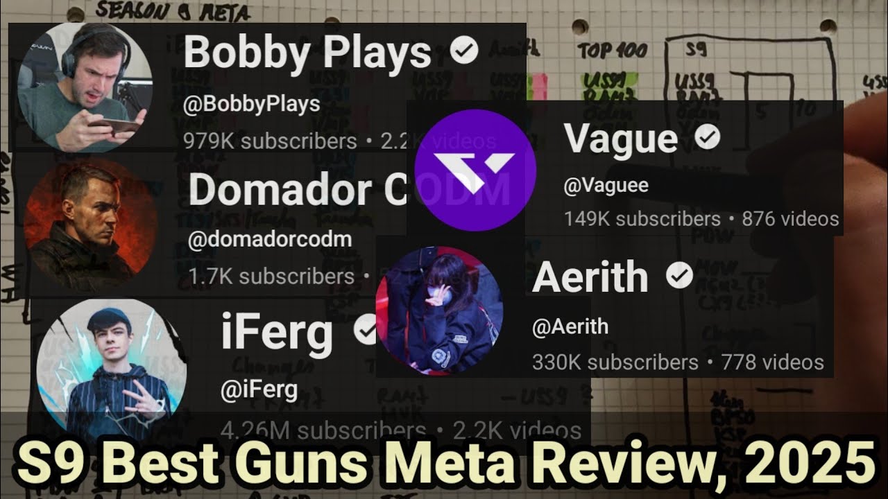 Top Best Guns In Season 9 CODM Meta Review, 2025 - YouTube