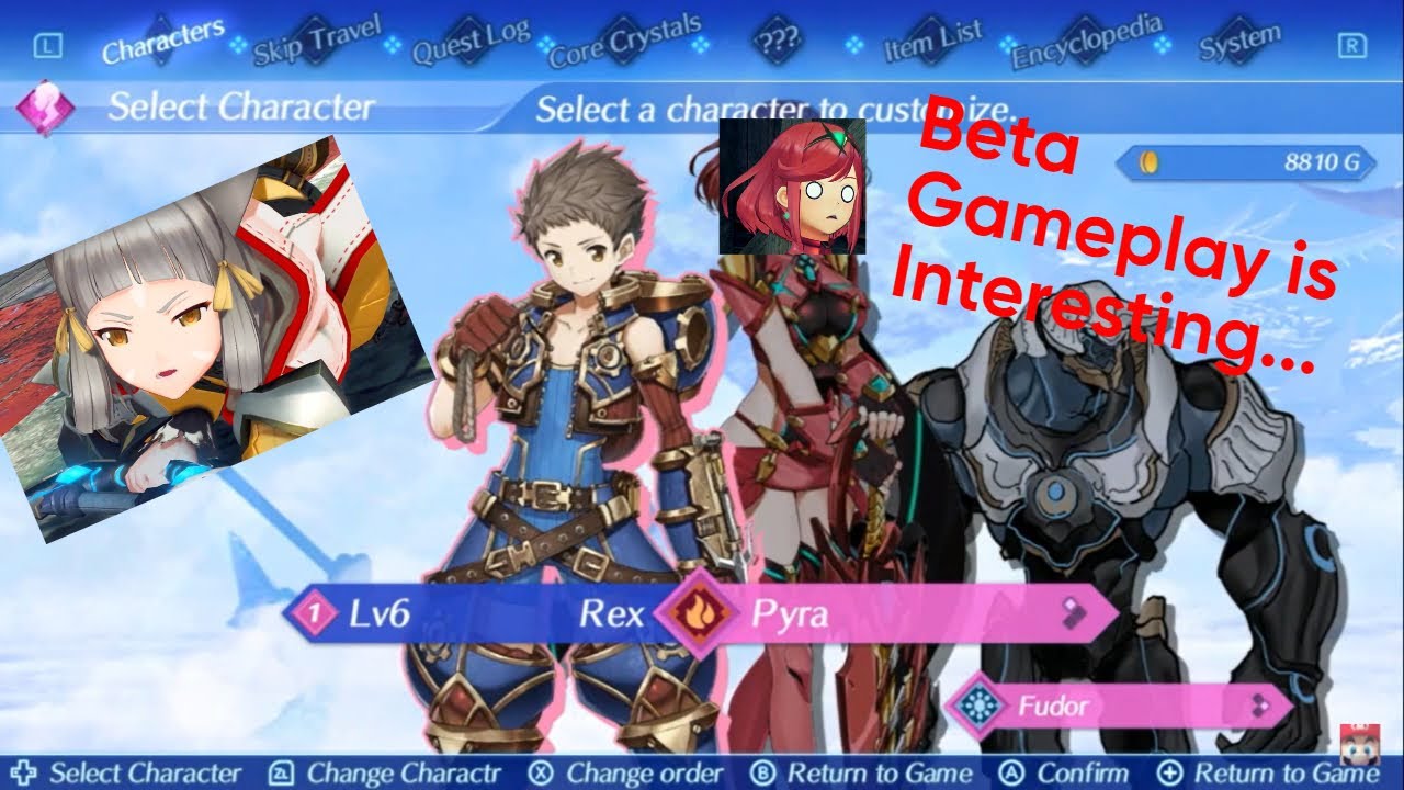 Xenoblade Chronicles 2 E3 Beta Gameplay is Interesting... - YouTube