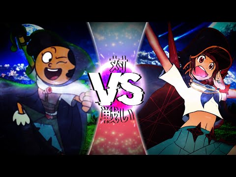 Fan made death battle trailer Marcy vs Mako (amphibia vs kill la kill ...