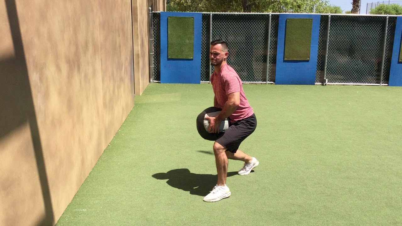 Split Stance MB Rotational Slam - YouTube