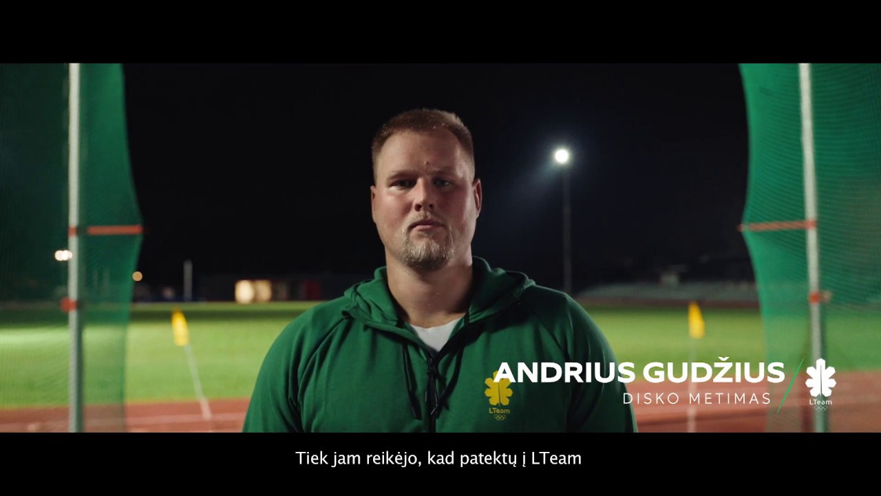 LTeam | Andrius Gudžius; disko metimas - YouTube