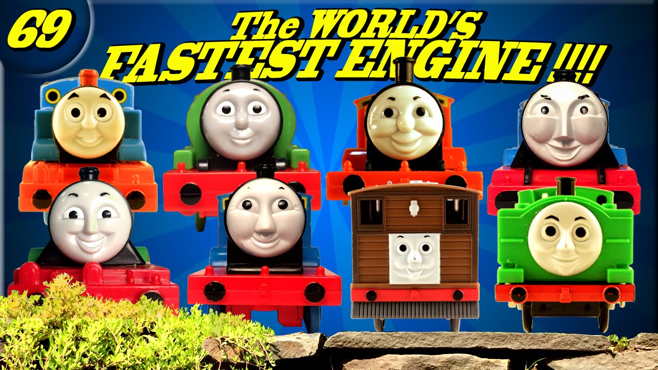 Thomas and Friends 69 World's FASTEST Engine Trackmaster ...