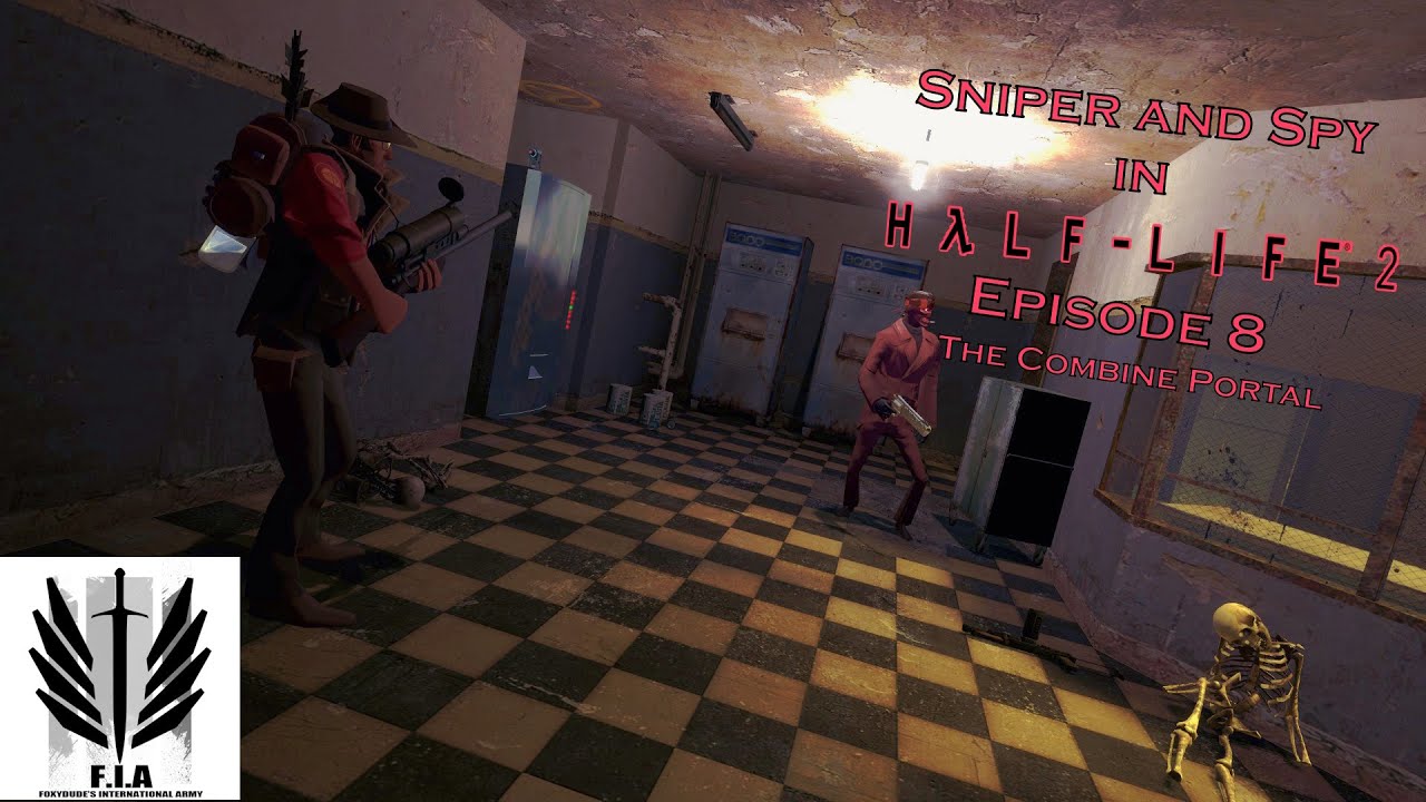 [TF2 AI] F.I.A Sniper & Spy in Half-Life 2 (Episode 8: The Combine ...