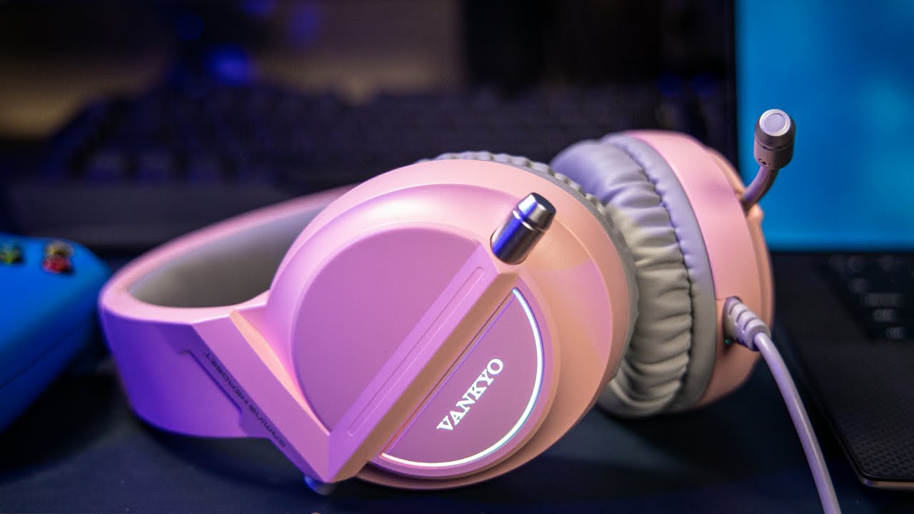 Vankyo CM6000 noise cancellation gaming headset review - YouTube