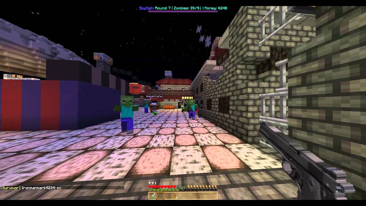 Minecraft COD Zombies W/ Cody - Episode 1: Skyhigh 1/2 - YouTube