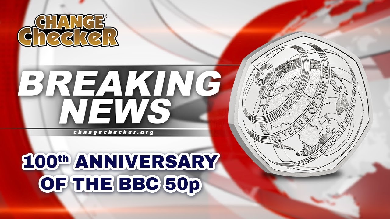 50p marks the 100th anniversary of the BBC - YouTube