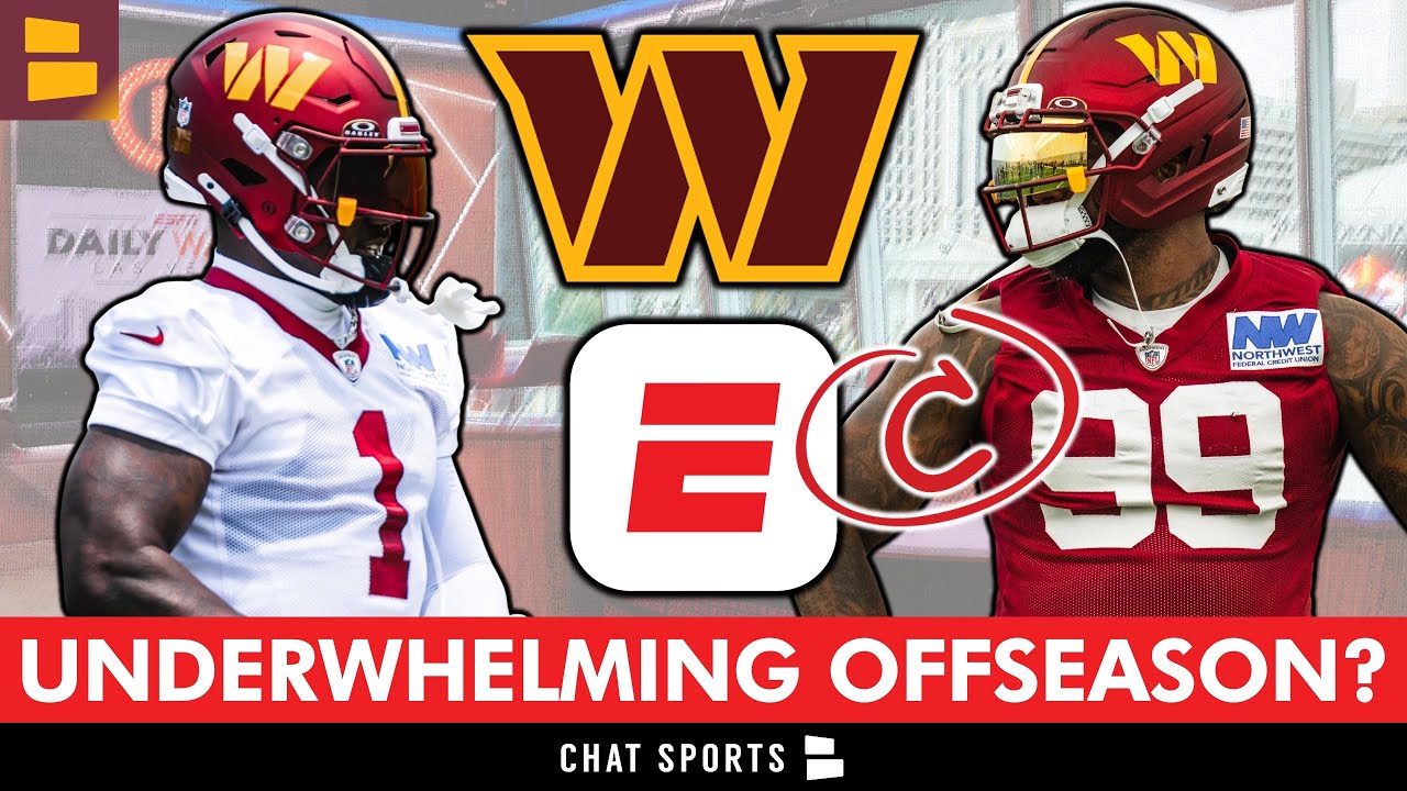 YIKES: ESPN Hands Commanders ‘C’ Grade For The 2025 Offseason, Rip ...