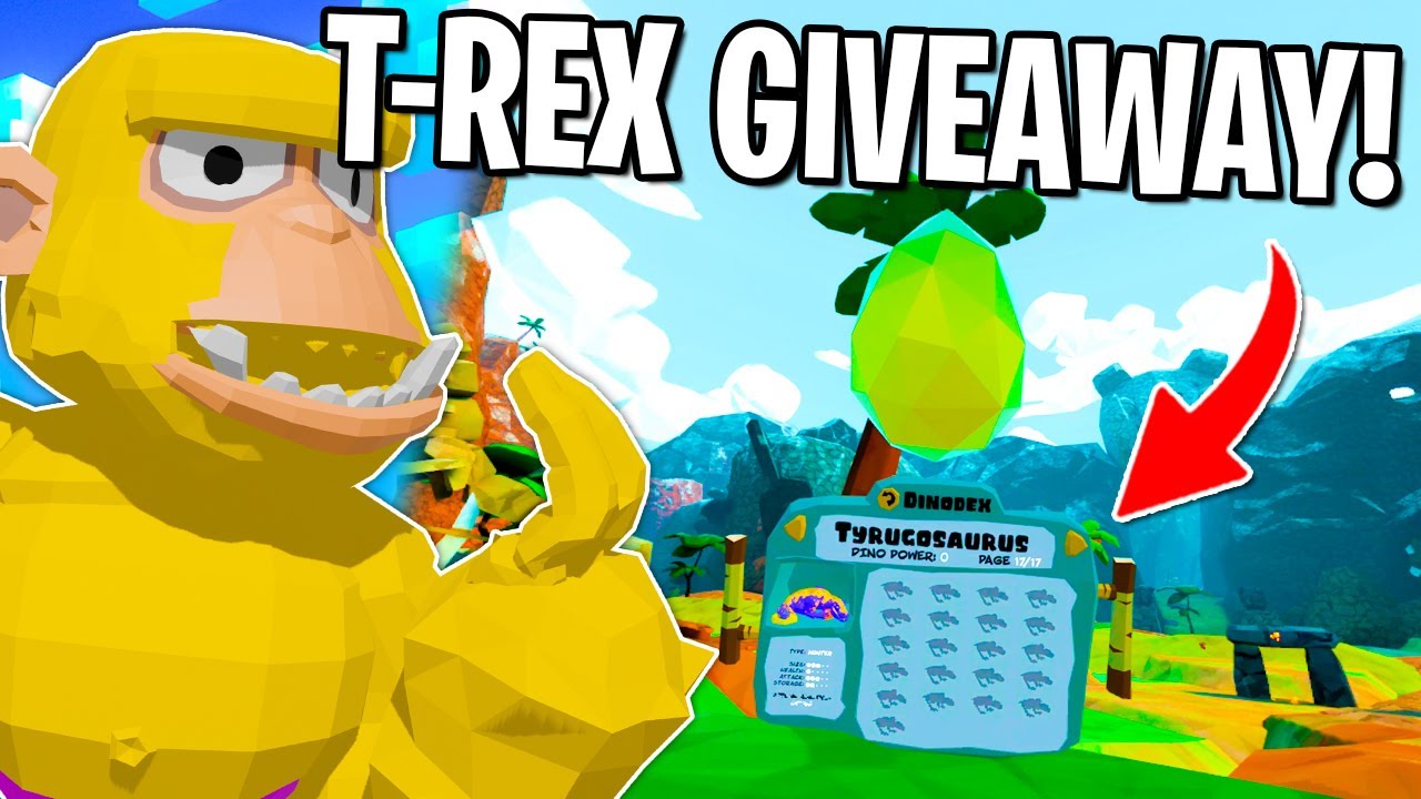 New Golden Egg Location + T-REX Egg GIVEAWAY in UG VR! - YouTube
