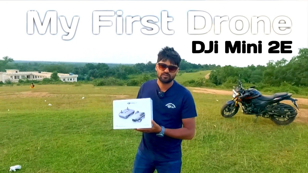 dJI Mini 2E || My first Drone flight || Flying my first Drone || - YouTube