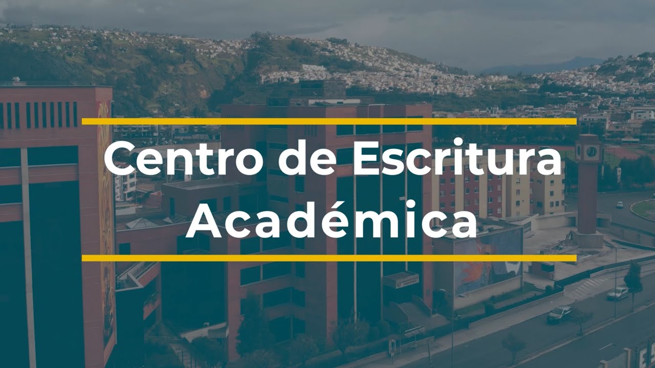Centro de Escritura Académica y Apoyo Tutorial - YouTube