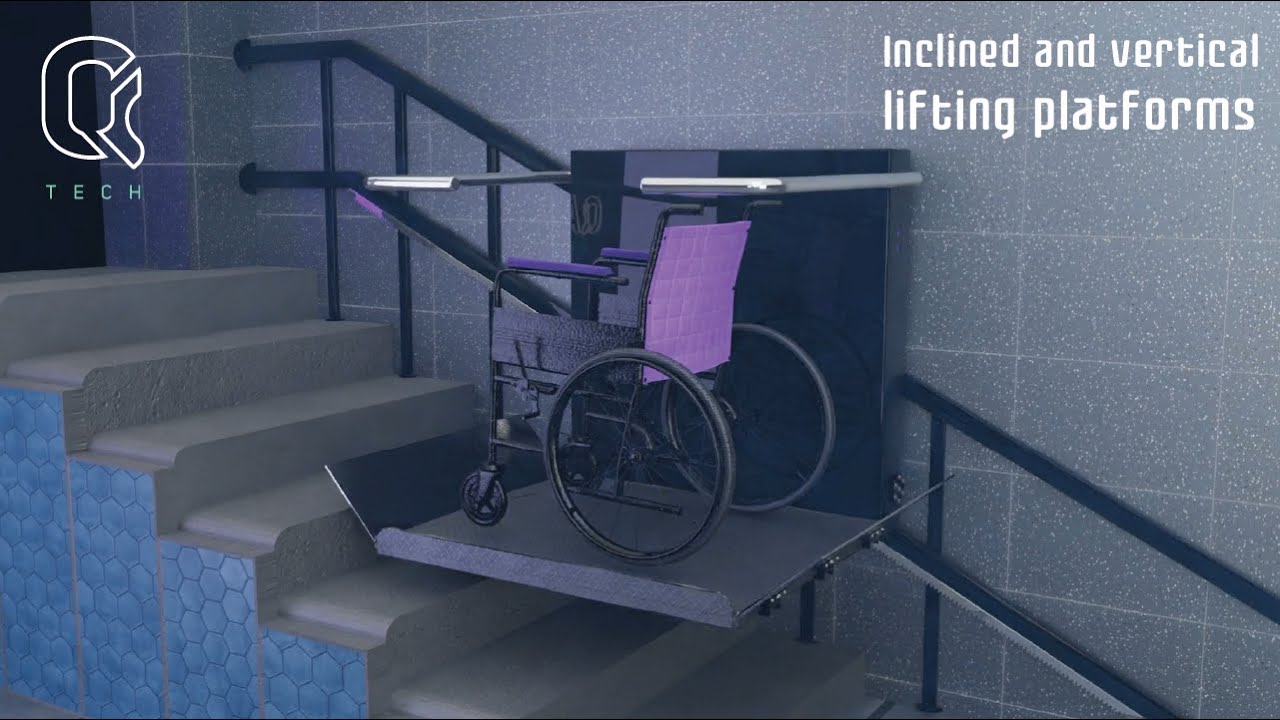 Lifting Platforms for People with Disabilities. QaylTech - YouTube