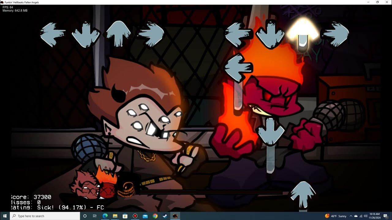 FNF Corruption Hellbeats Fallen Angels Walkthrough! - YouTube