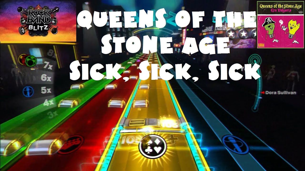 Queens of the Stone Age - Sick, Sick, Sick - @RockBand Blitz ...