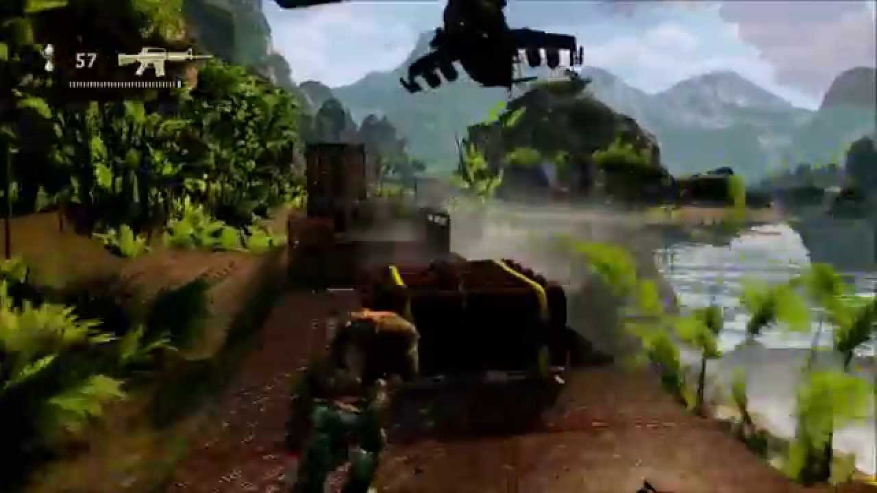 Uncharted 2 Train Scene 1080p - YouTube