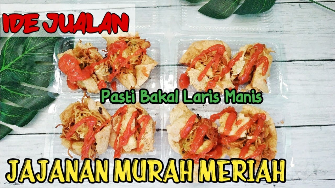 Ide Bisnis Modal Kecil Jajanan Murah Meriah Hanya 3 Bahan Saja Jarang