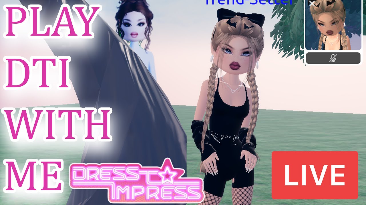🔴DTI LIVE STREAM! JOIN ME! - DRESS TO IMPRESS - DTI - Roblox 🔴Live ...
