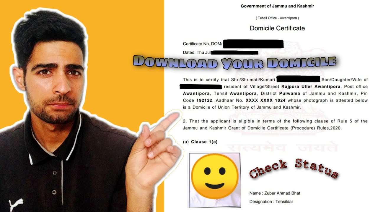 How To Download Domicile Certificate Online Check Status Jammu how-to-download-domicile-certificate-online-check-status-jammu